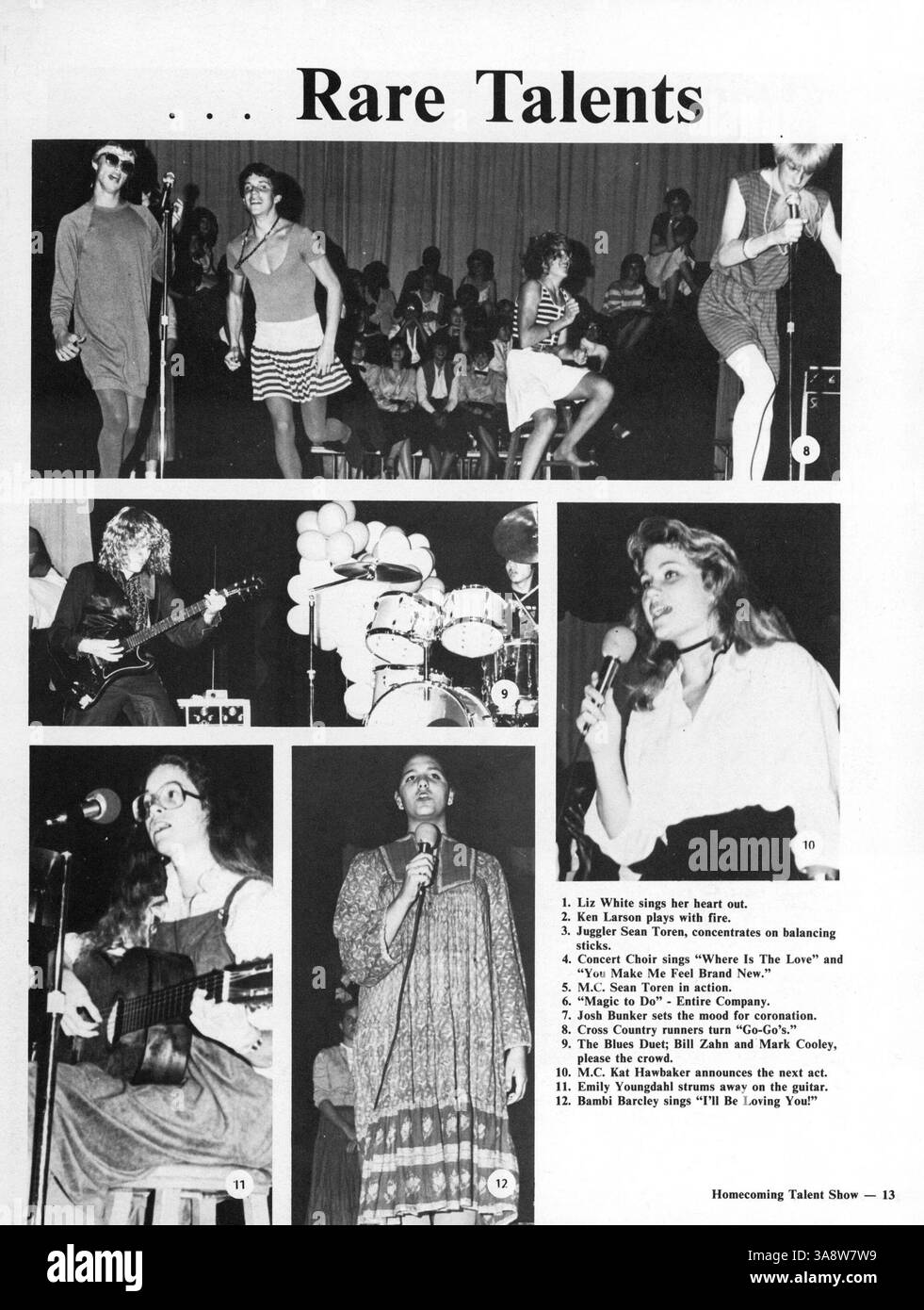 The 1983 'Tiger' yearbook from South High School showcases students ...