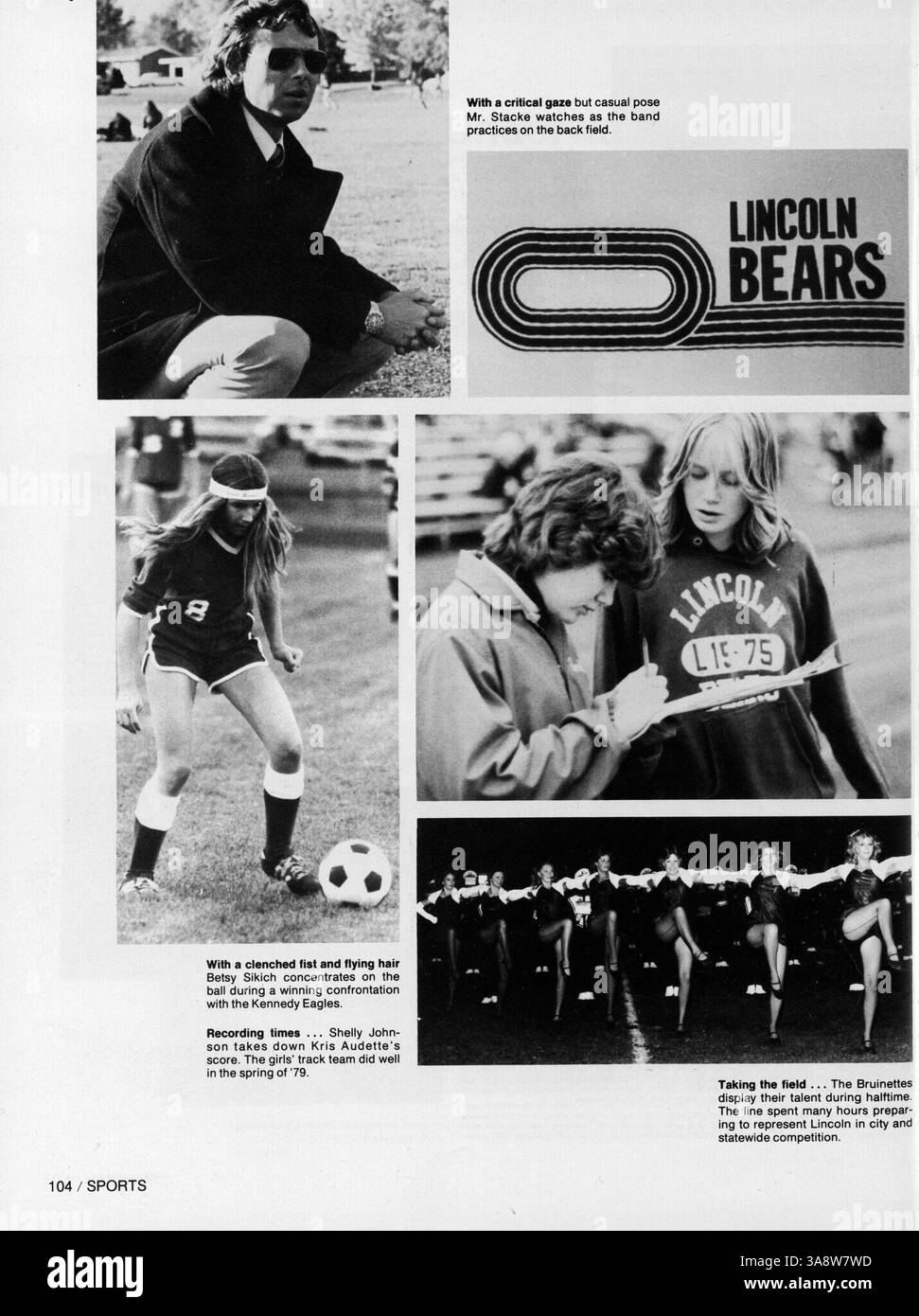 The 'Bear '80' yearbook captures the highlights of Lincoln High School ...