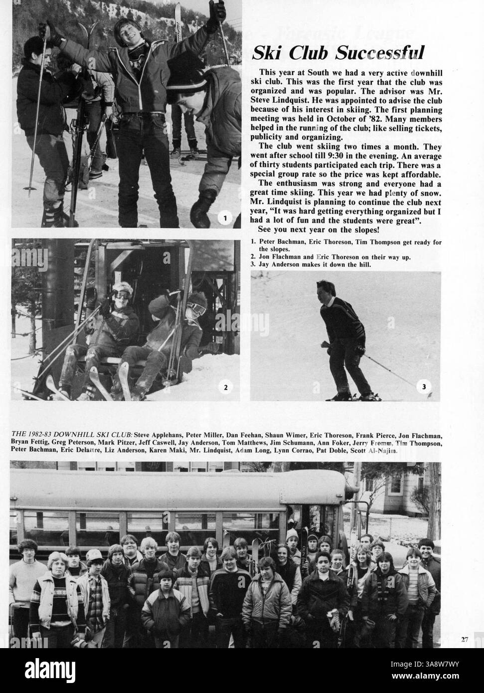 This 1983 edition of the 'Tiger' yearbook from South High School ...