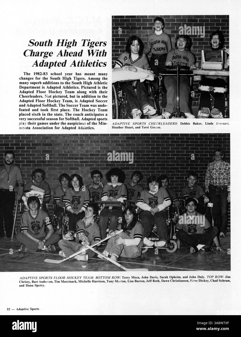 Is the south high yearbook for the 1982 1983 academic year hi-res stock photography and images ...