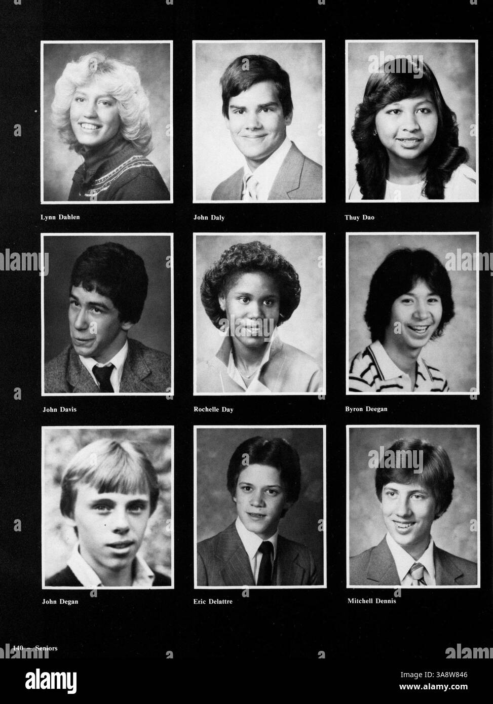 The 1983 'Tiger' yearbook from South High School features students ...