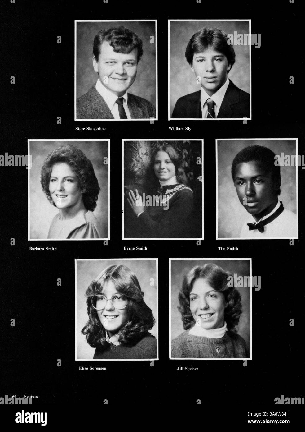 The 1983 edition of the South High Yearbook, '1983 Tiger,' documents ...