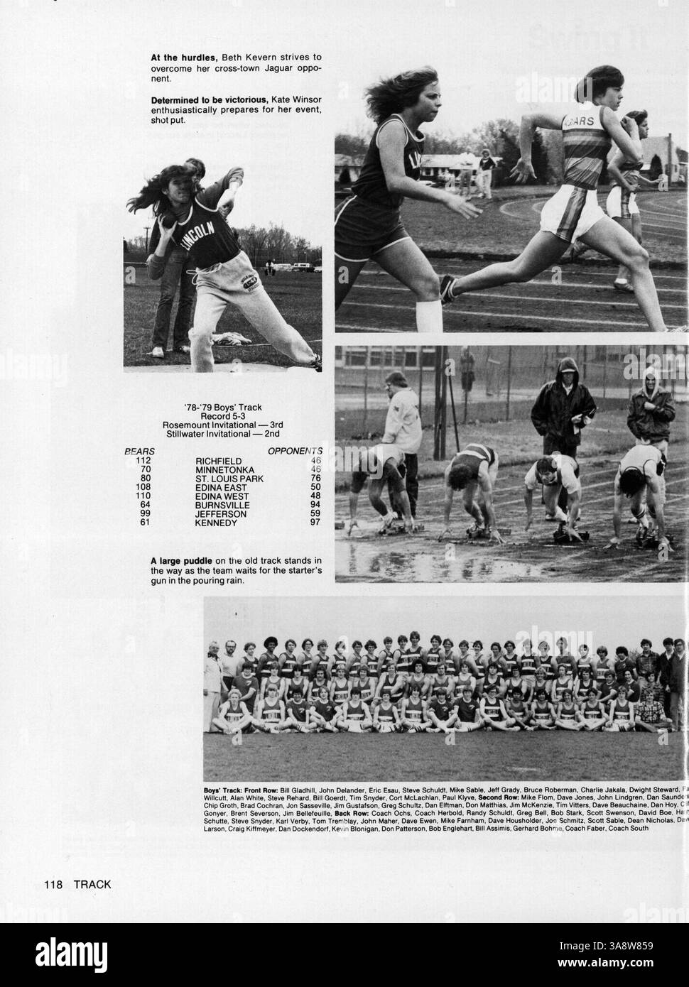 The 'Bear '80' yearbook provides a detailed overview of the 1979-1980 ...