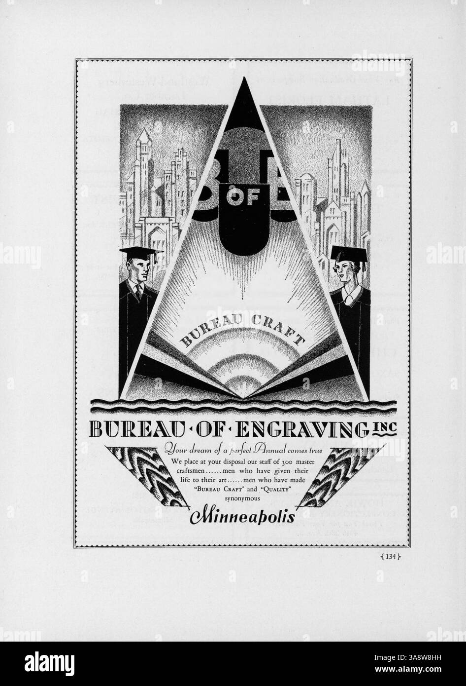 Yearbook documents the 1932 1933 school year at roosevelt high school hi-res stock photography ...