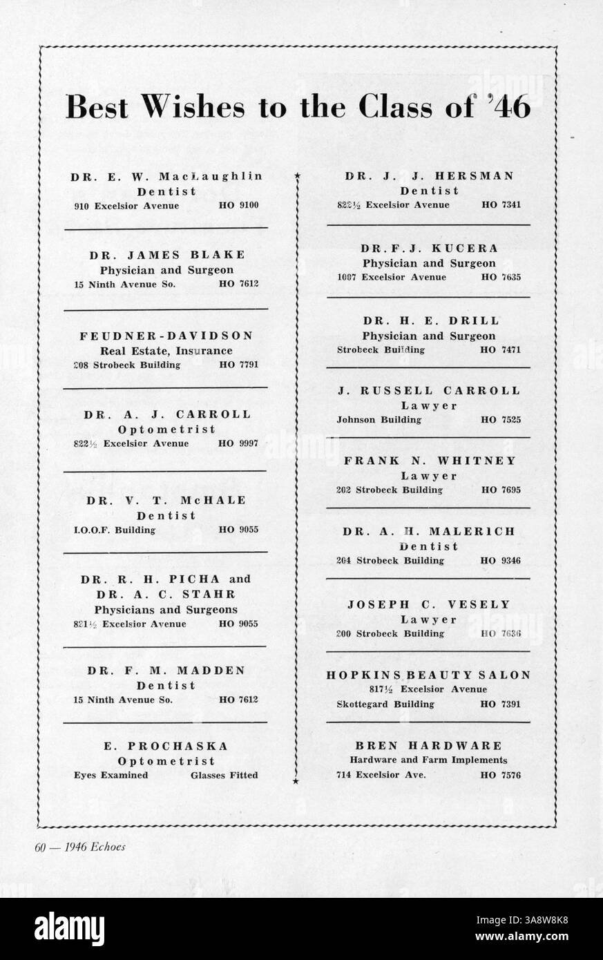 Yearbook from hopkins high school chronicles the student life hi-res stock photography and ...