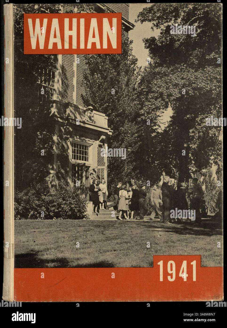The 1941 'Wahian' Yearbook from Washburn High School captures the ...