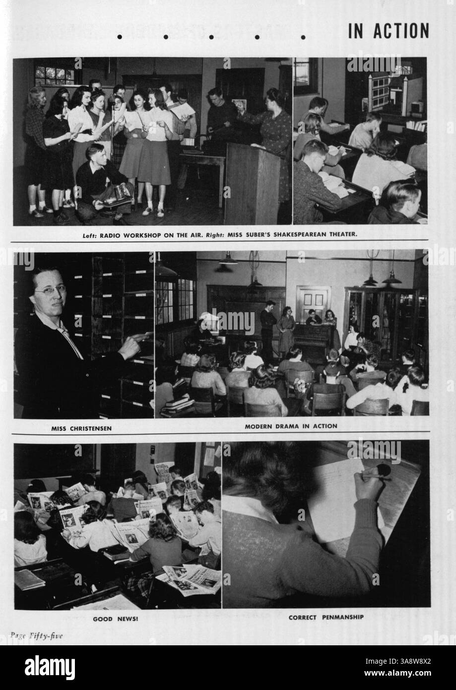 The 'Wahian' Yearbook from 1941 highlights Washburn High School’s 1940 ...