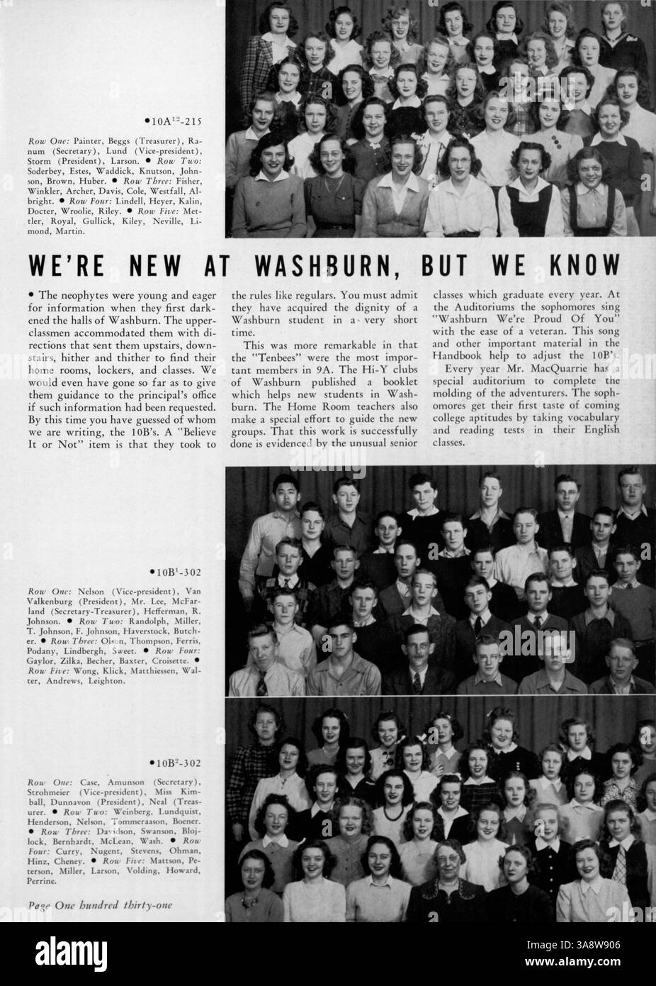 The 'Wahian' Yearbook of 1941 highlights the students, teachers ...