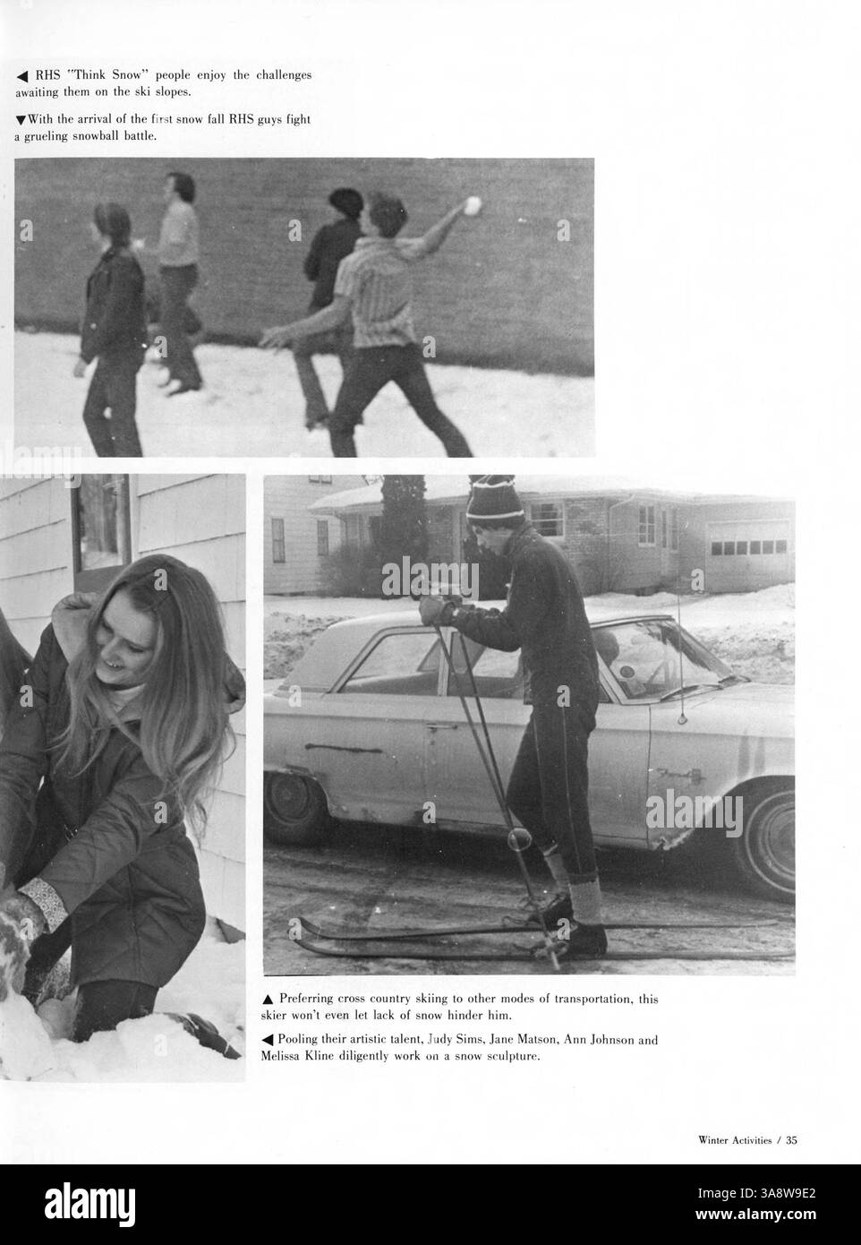 The 1972 'Aurean' yearbook from Richfield High School documents key ...