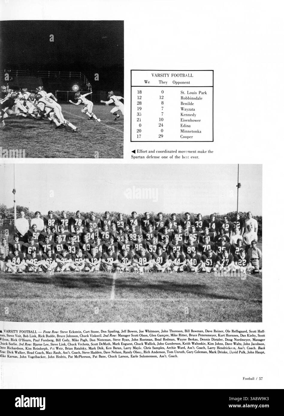 The 'Aurean '72' yearbook from Richfield High School showcases the ...