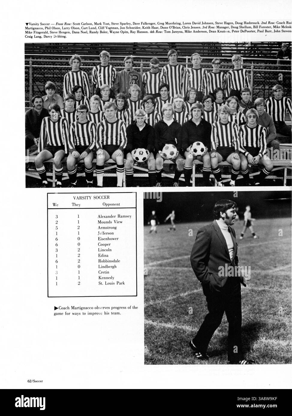 The 'Aurean '72' yearbook from Richfield High School showcases the ...