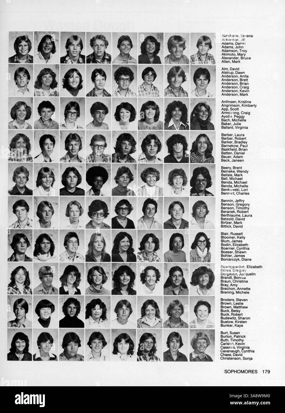 The 'Bear '80' yearbook from Lincoln High School captures the 1979-1980 ...