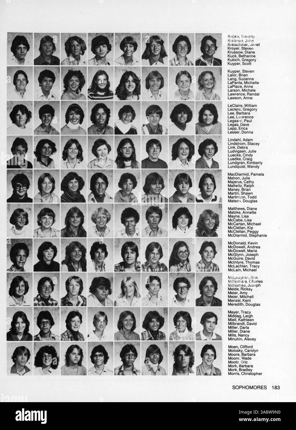 The 'Bear '80' yearbook from Lincoln High School documents the 1979 ...