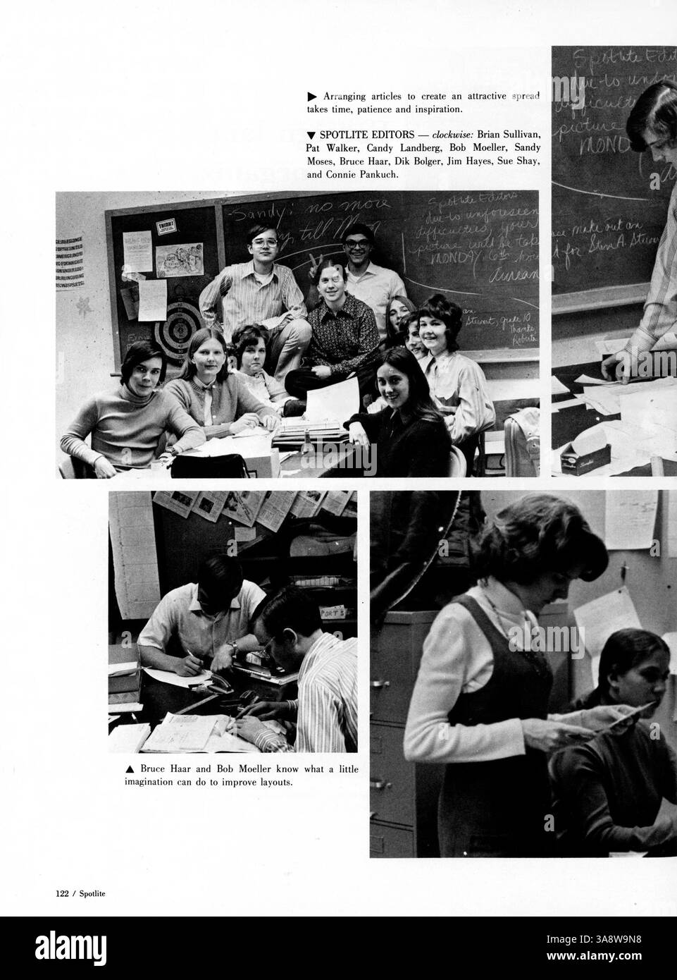The 1972 Aurean yearbook captures key moments of the 1971-1972 school ...