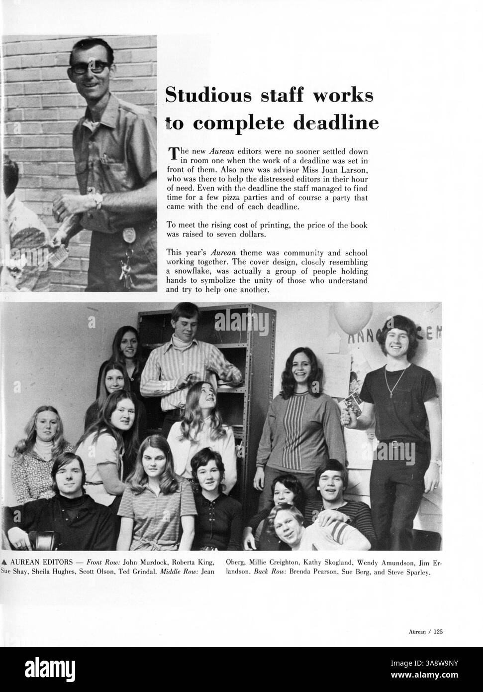 Aurean '72 is the Richfield High School yearbook for 1972, documenting ...