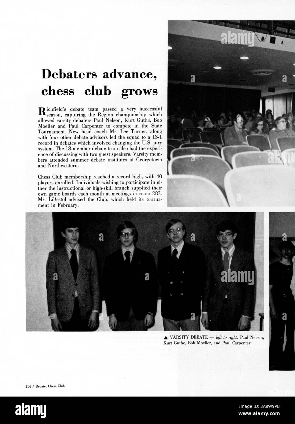 Aurean '72, the Richfield High School yearbook from 1972, captures key ...