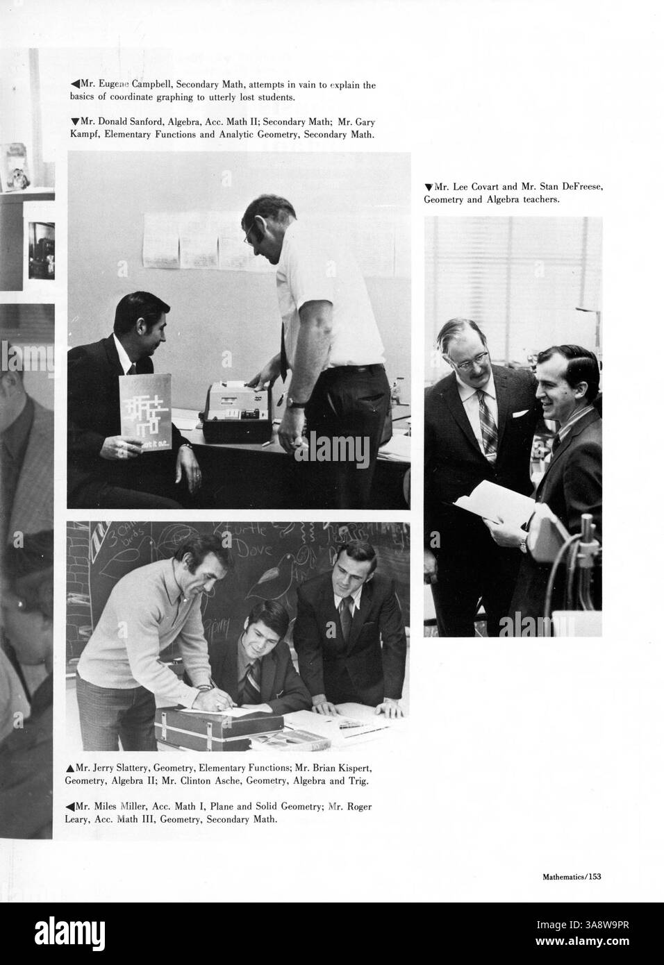 Athletic achievements of the 1971 1972 school year hi-res stock ...