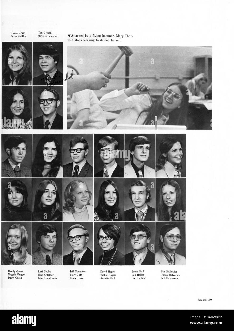 The 1972 Aurean yearbook from Richfield High School records the ...