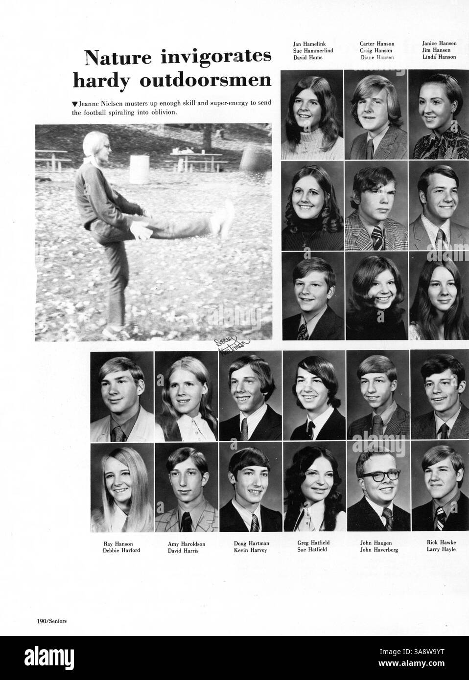 Richfield High School's 1972 Aurean yearbook documents the school's ...