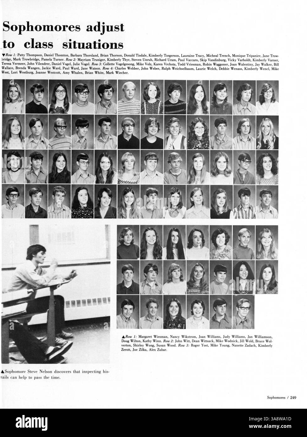 The significant events of the 1971 1972 school year Cut Out Stock ...