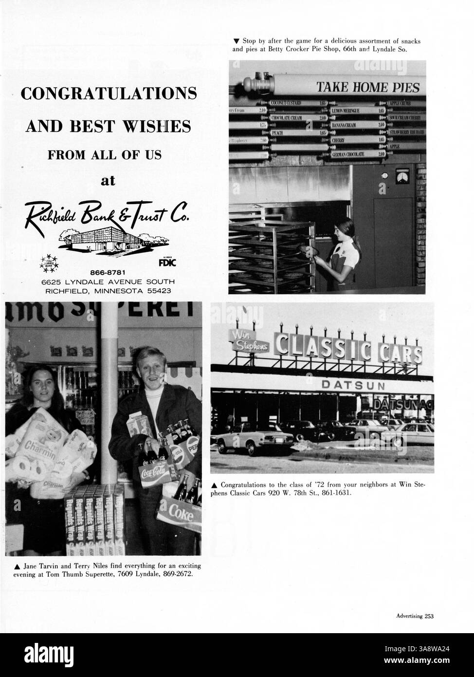 This edition of the 1972 Aurean yearbook from Richfield High School ...