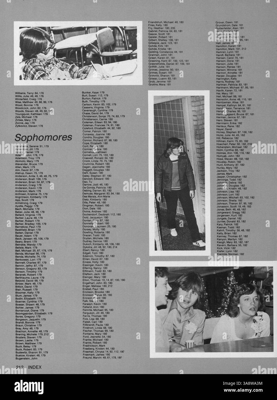 The 1980 edition of the 'Bear '80' yearbook showcases the students ...