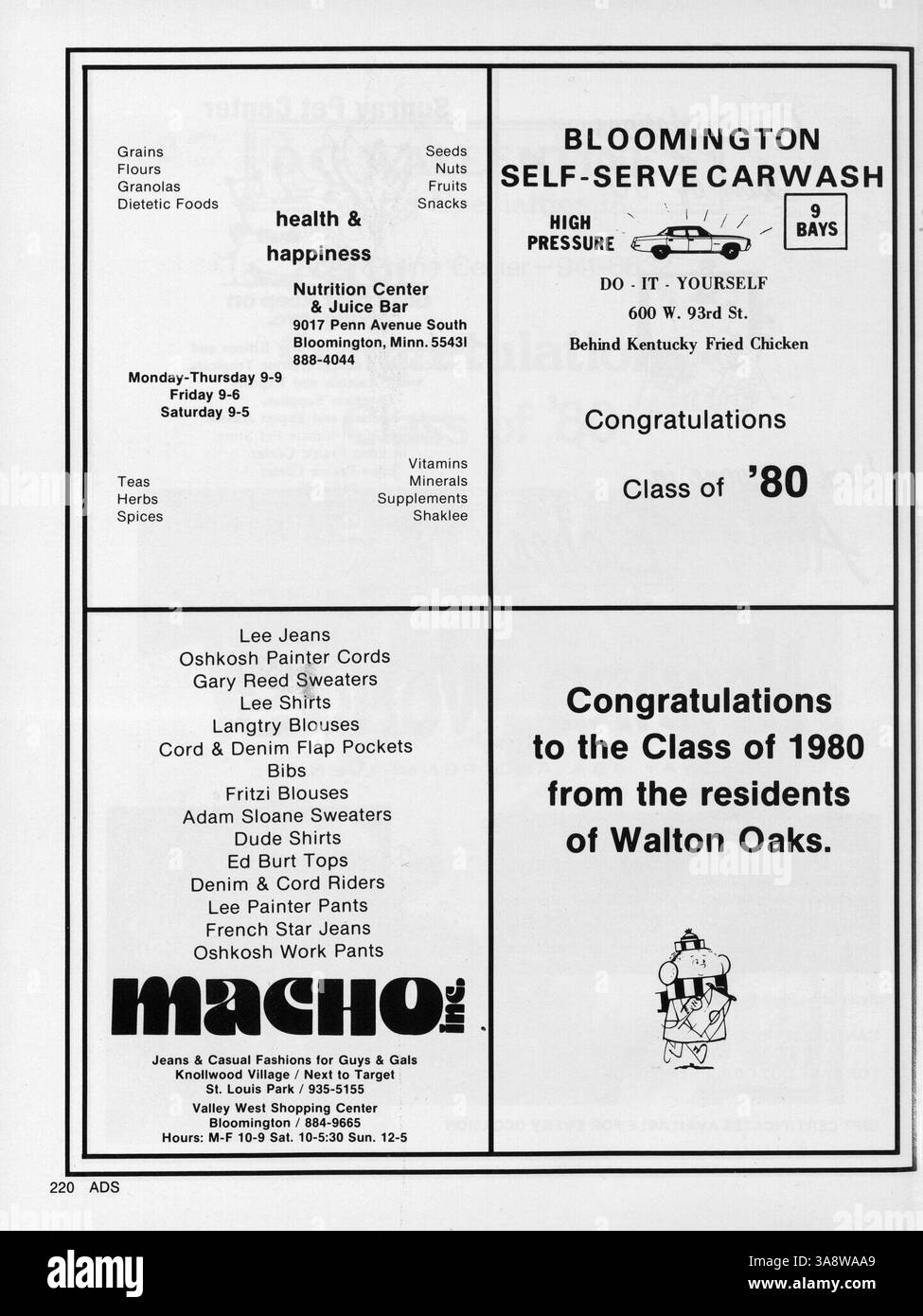 The 'Bear '80' yearbook from Lincoln High School captures key moments ...