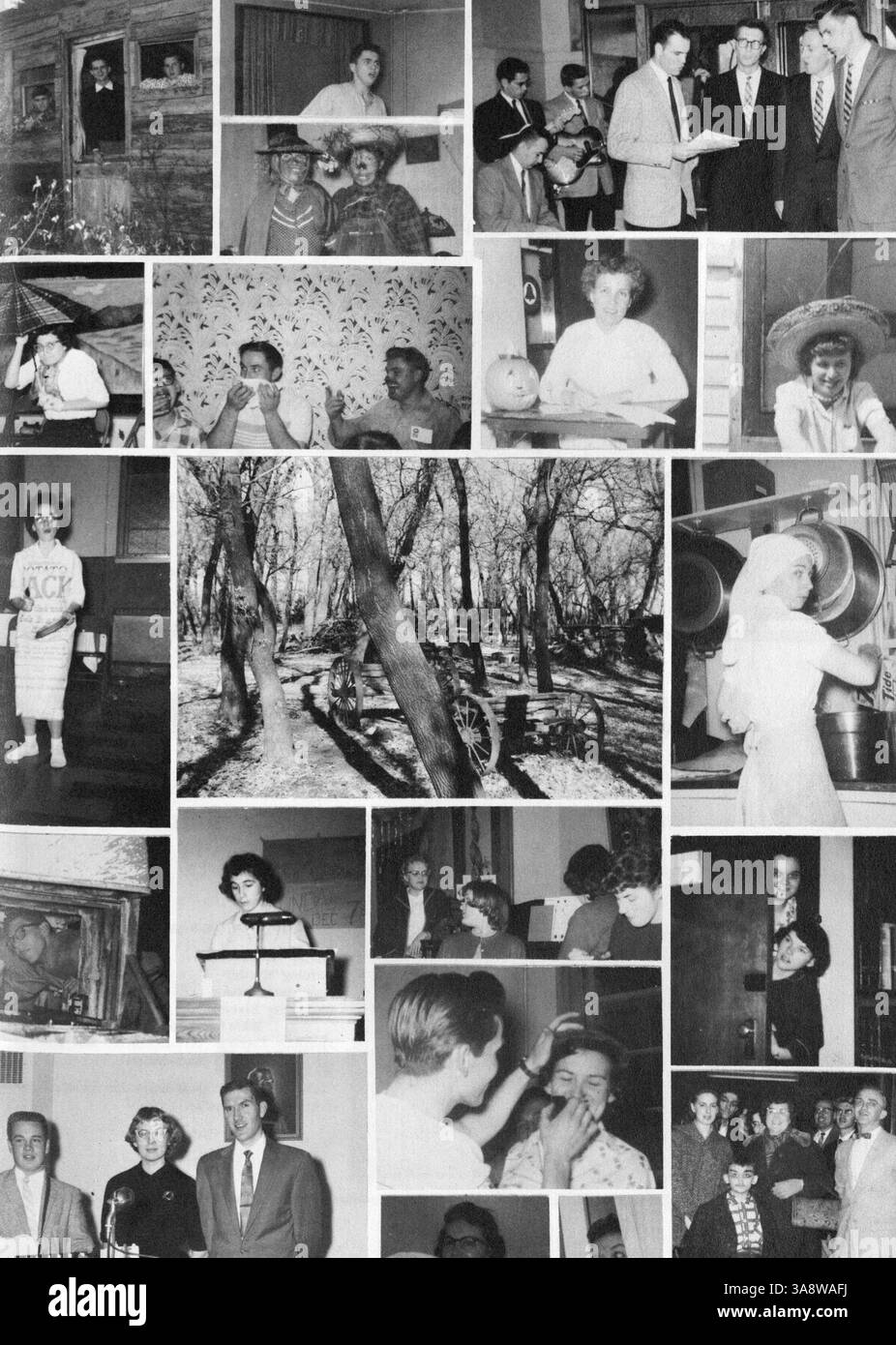 The 1959 yearbook from North Central Bible College records the students ...