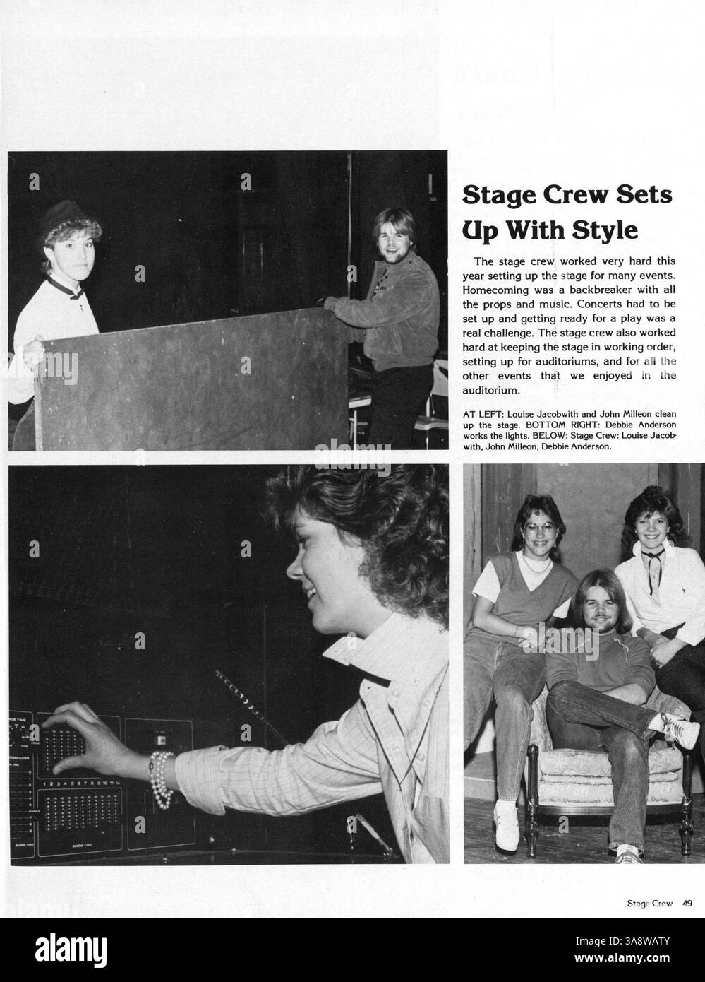 The 1985 Patrick Henry High School yearbook reflects the achievements ...