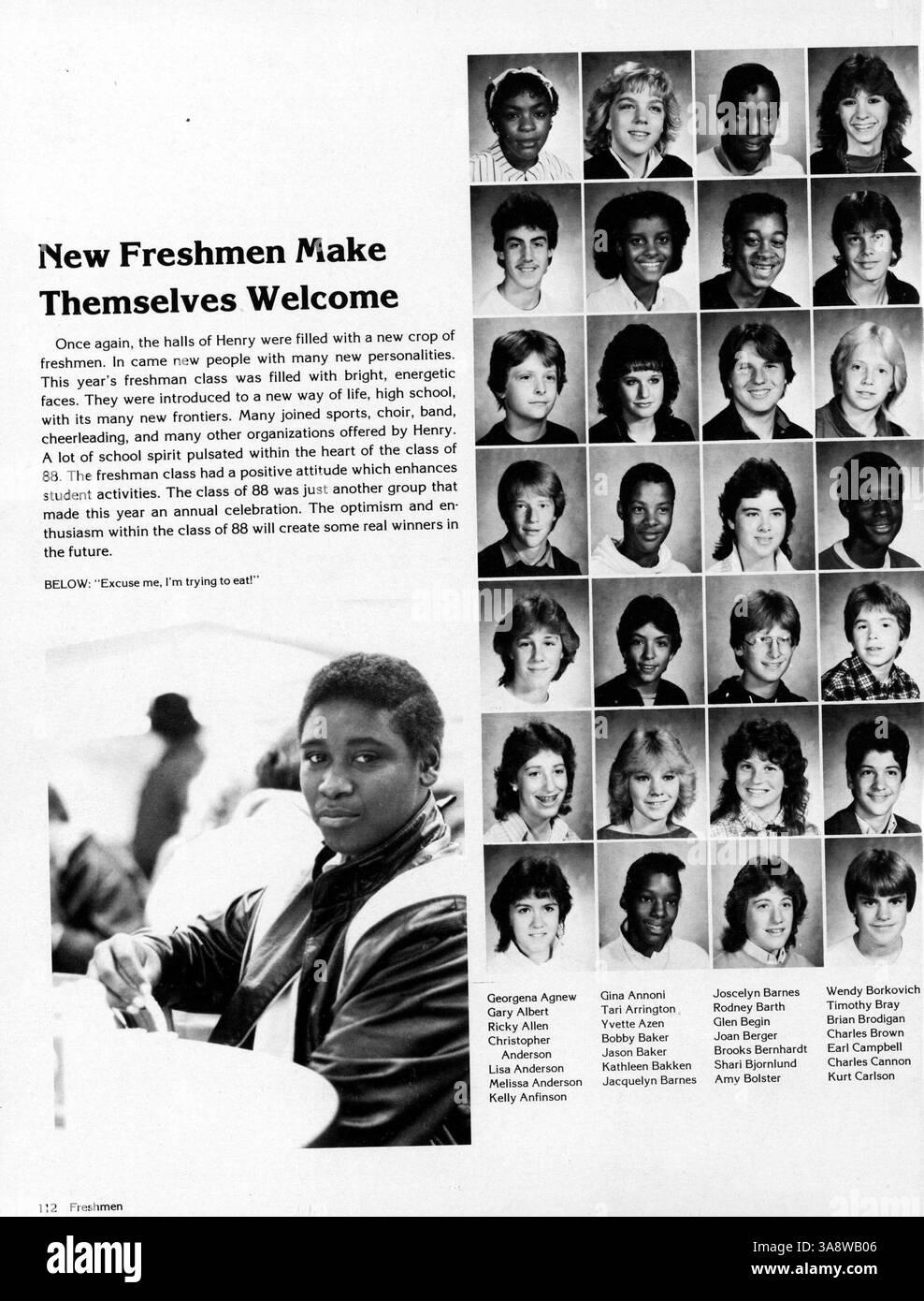 The 1985 Patrick Henry High yearbook documents key highlights from the ...