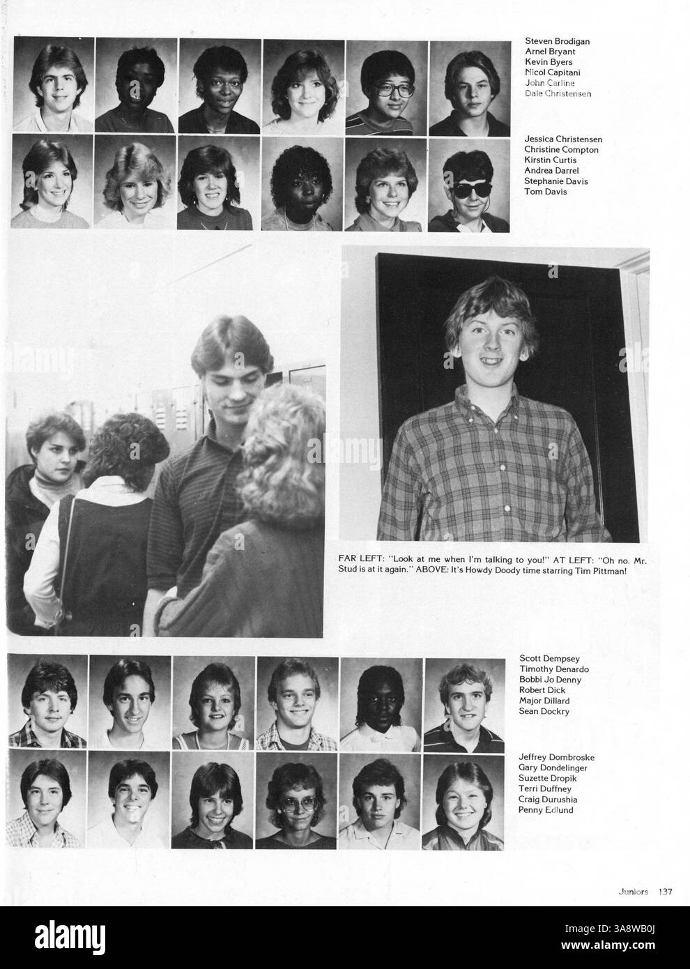 This high school yearbook from 1985 documents the significant ...