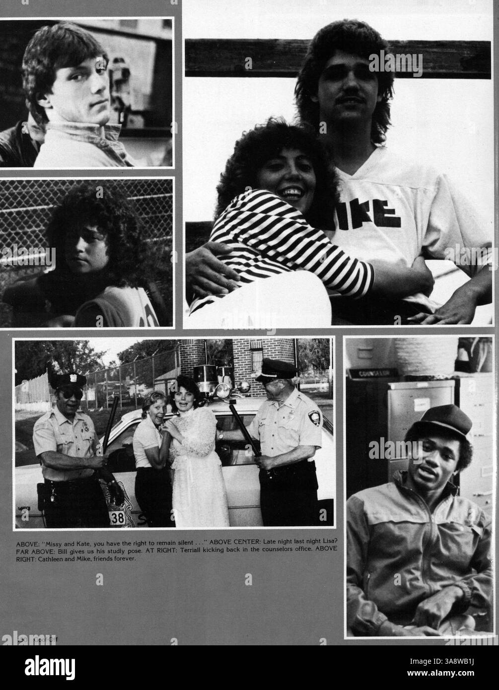 This high school yearbook from 1985 covers the significant events of ...