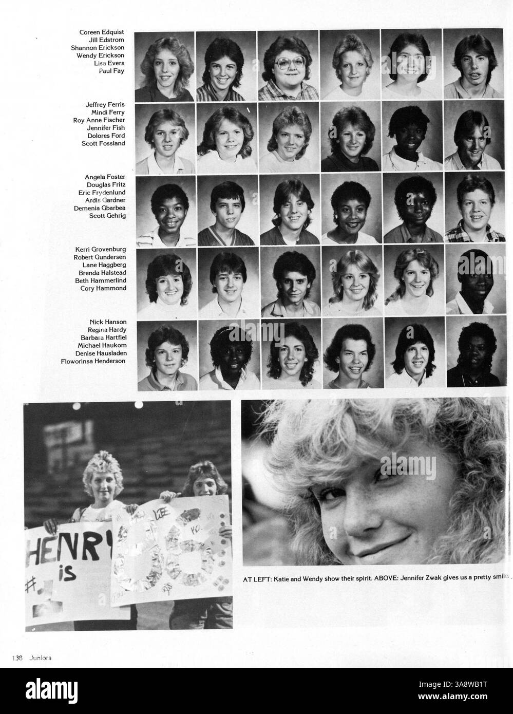 The 1985 Patrick Henry High School yearbook captures the essence of the ...