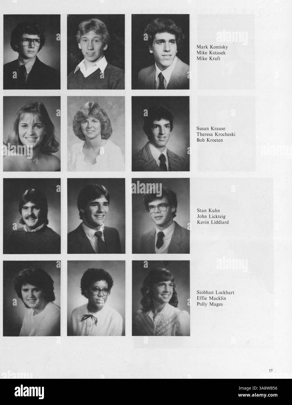 The 1983 'Angelus' yearbook documents the key moments of the 1982-1983 ...