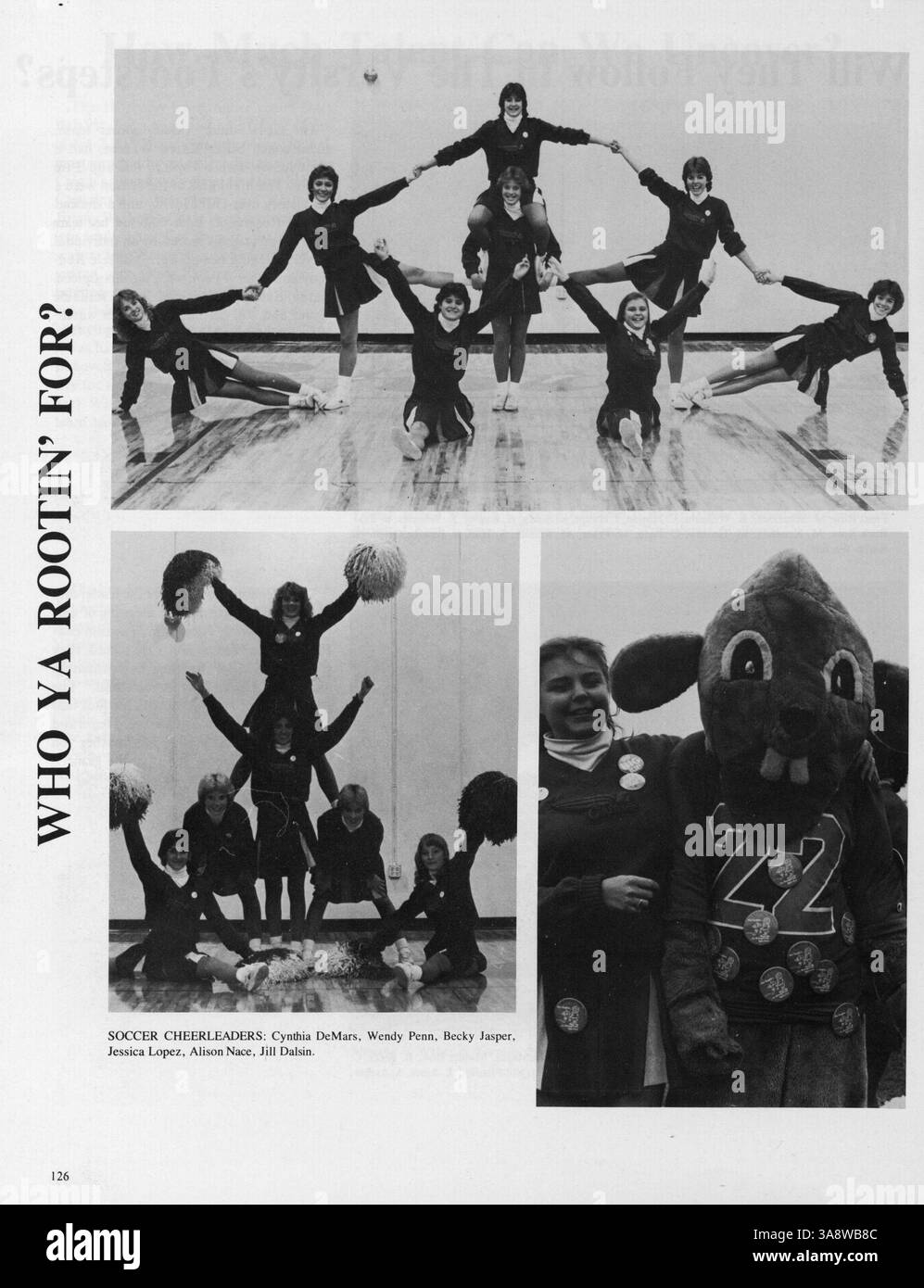 This high school yearbook from 1983 features highlights of students hi ...