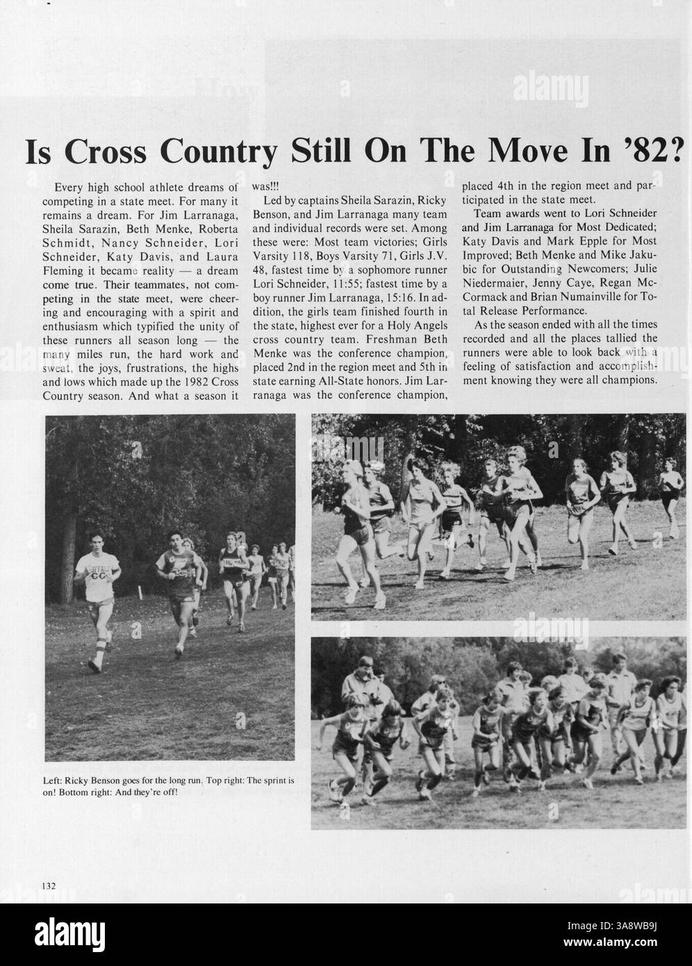 The 1983 Academy of Holy Angels Yearbook features students, teachers ...