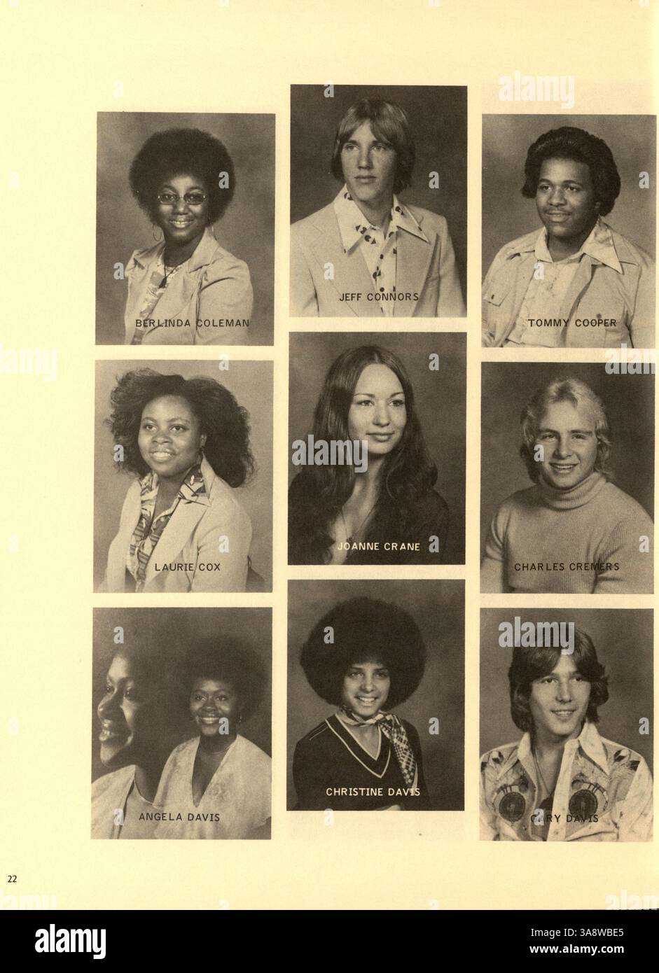 The 1976 'Polaris' yearbook from North High School documents the major ...