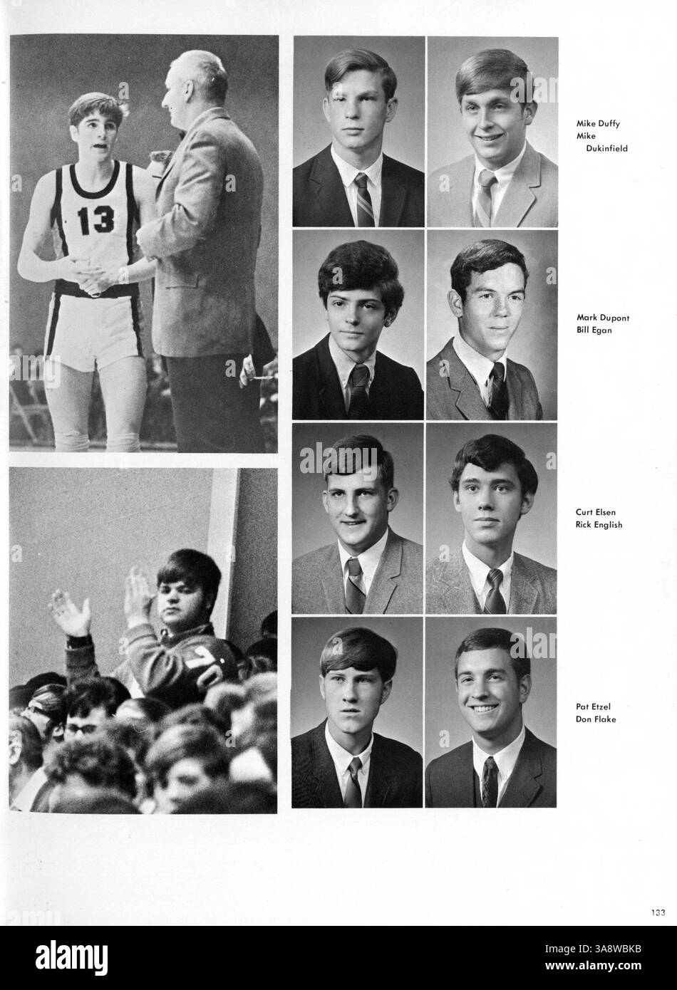 This high school yearbook from 1970 documents the academic, athletic ...