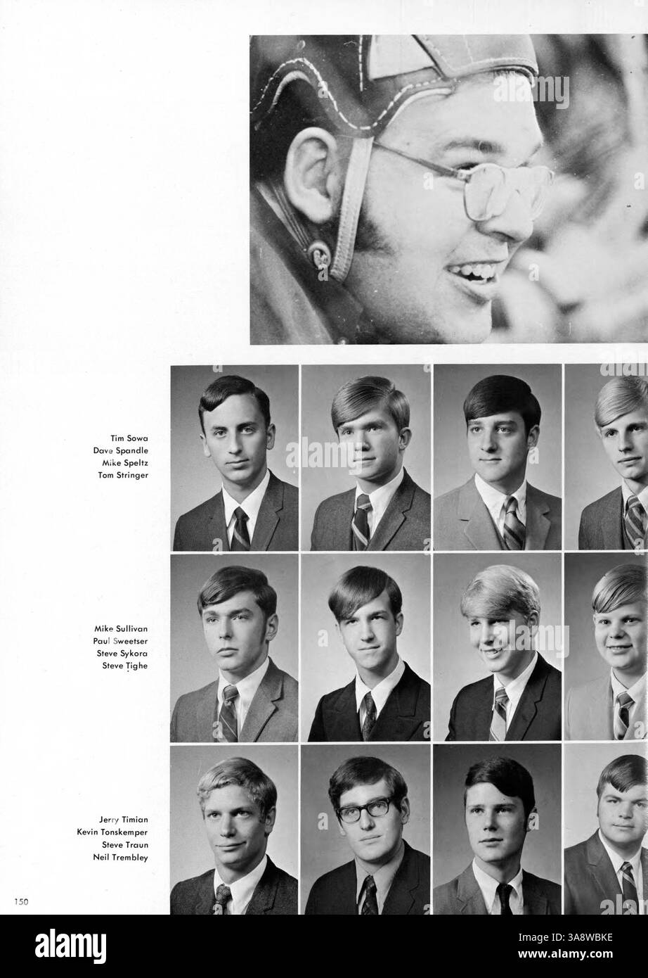 Documenting the events of the 1969 1970 school year hi-res stock ...