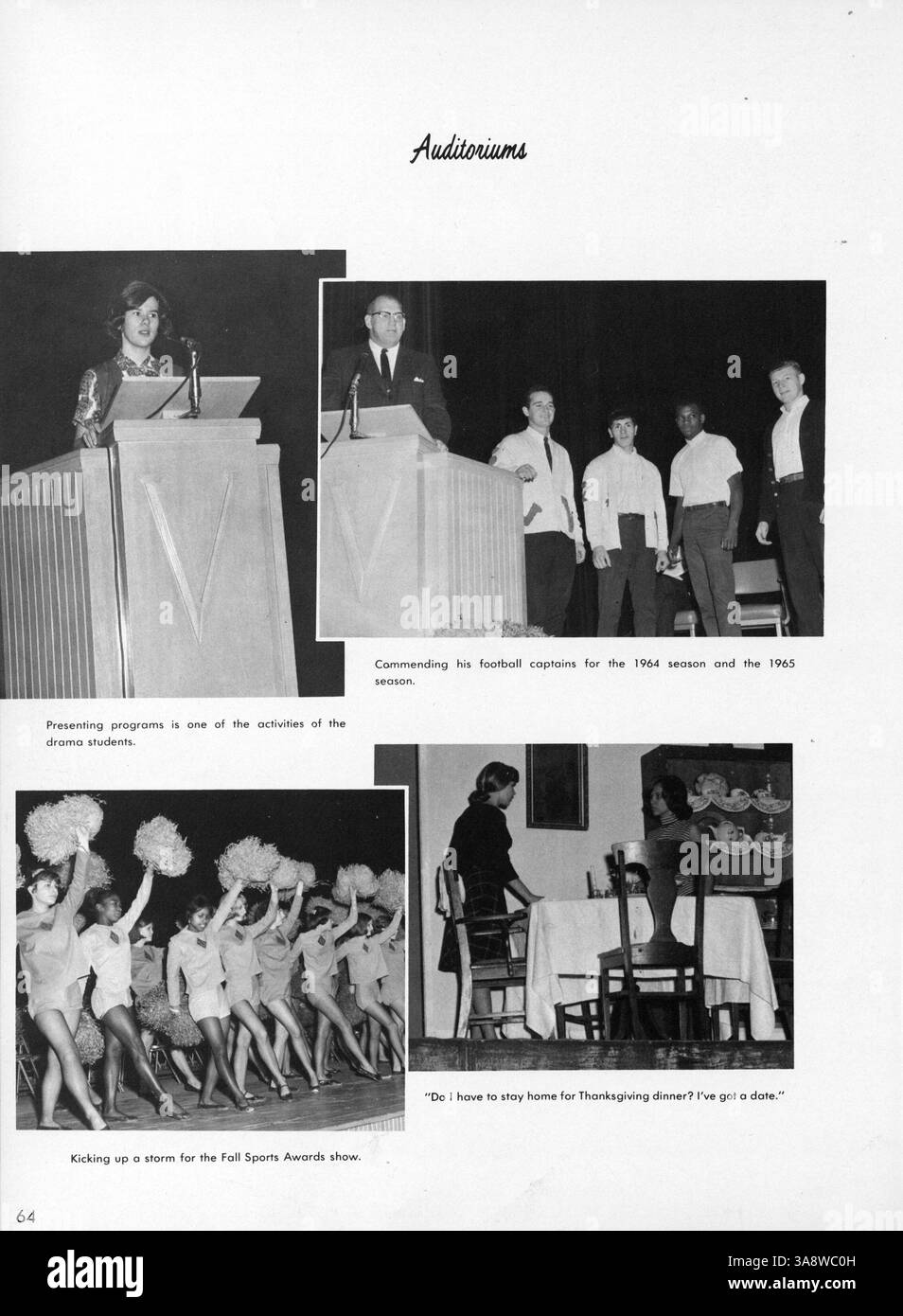 The 'Tradewind 65' yearbook for 1965 features student activities ...