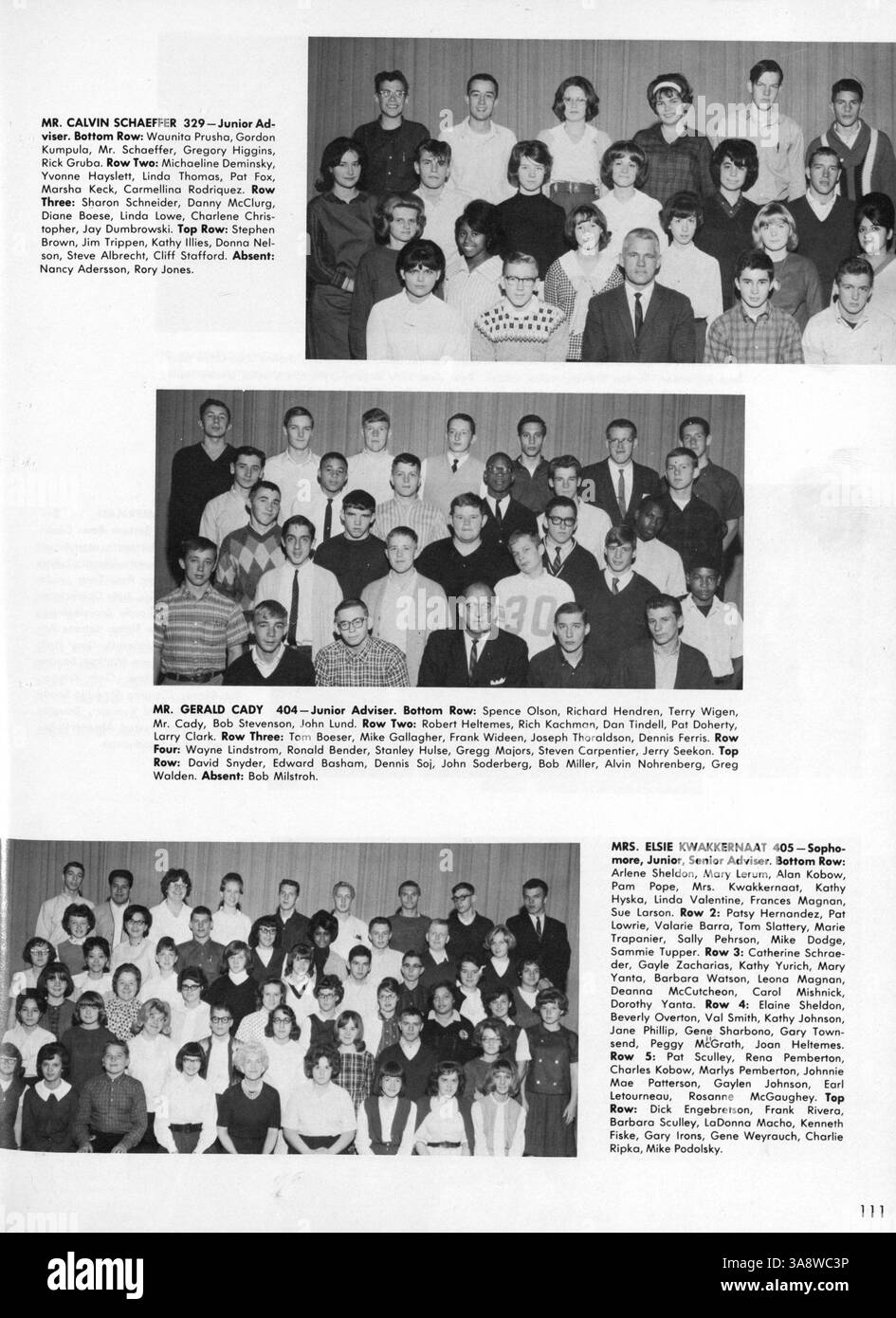 This 1965 high school yearbook captures the events, athletic ...