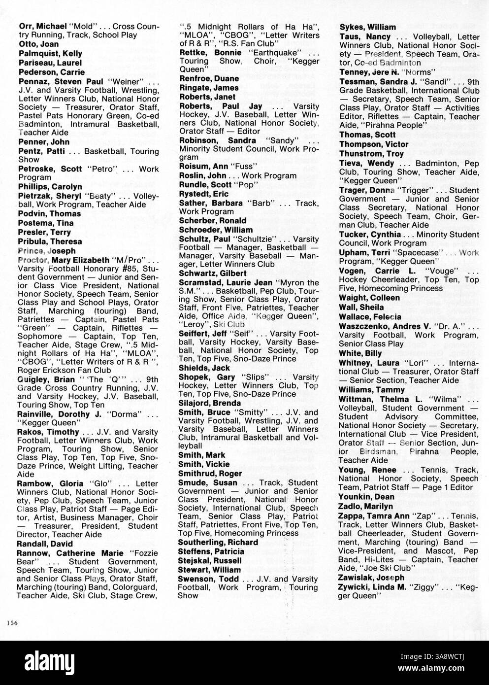 This 1981 Orator Yearbook from Patrick Henry High School records the ...