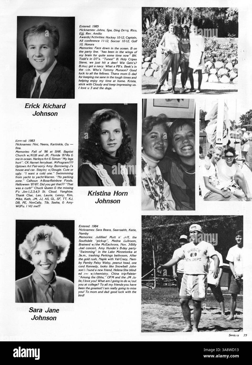 This 1988 Breck Mustang Yearbook reflects the student body, faculty ...