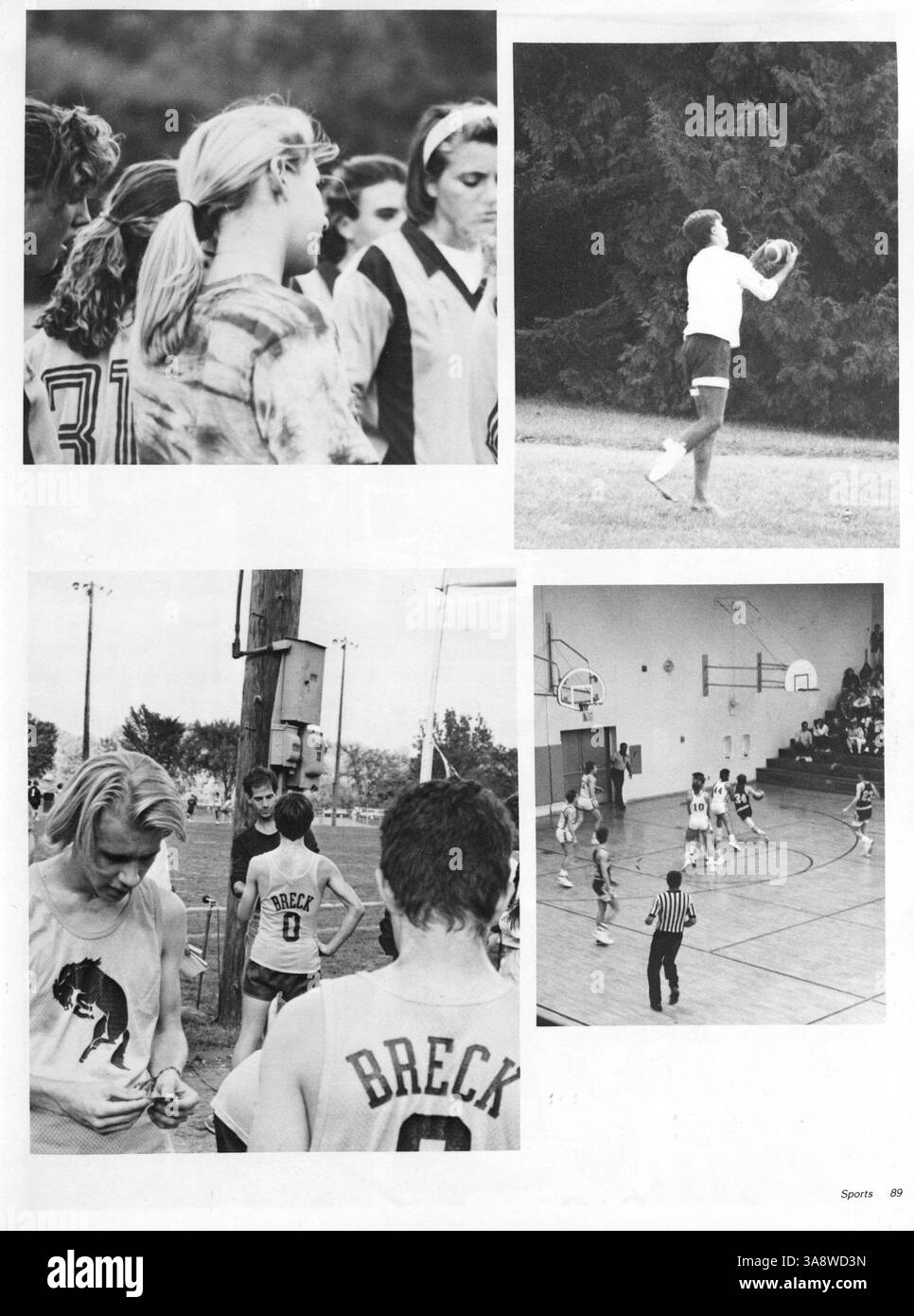 This Breck School yearbook from 1988 showcases the 1987-1988 student ...