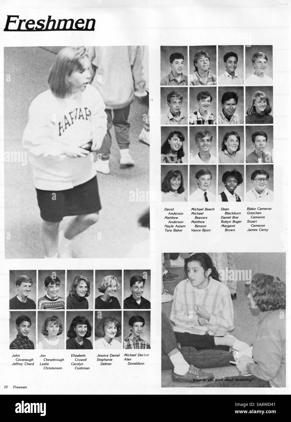 This 1988 yearbook, titled Breck Mustang, offers a detailed account of ...