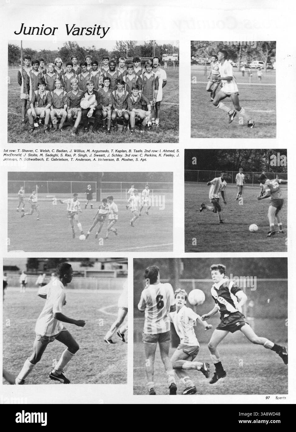 The 1988 Breck Mustang yearbook features student portraits, faculty ...