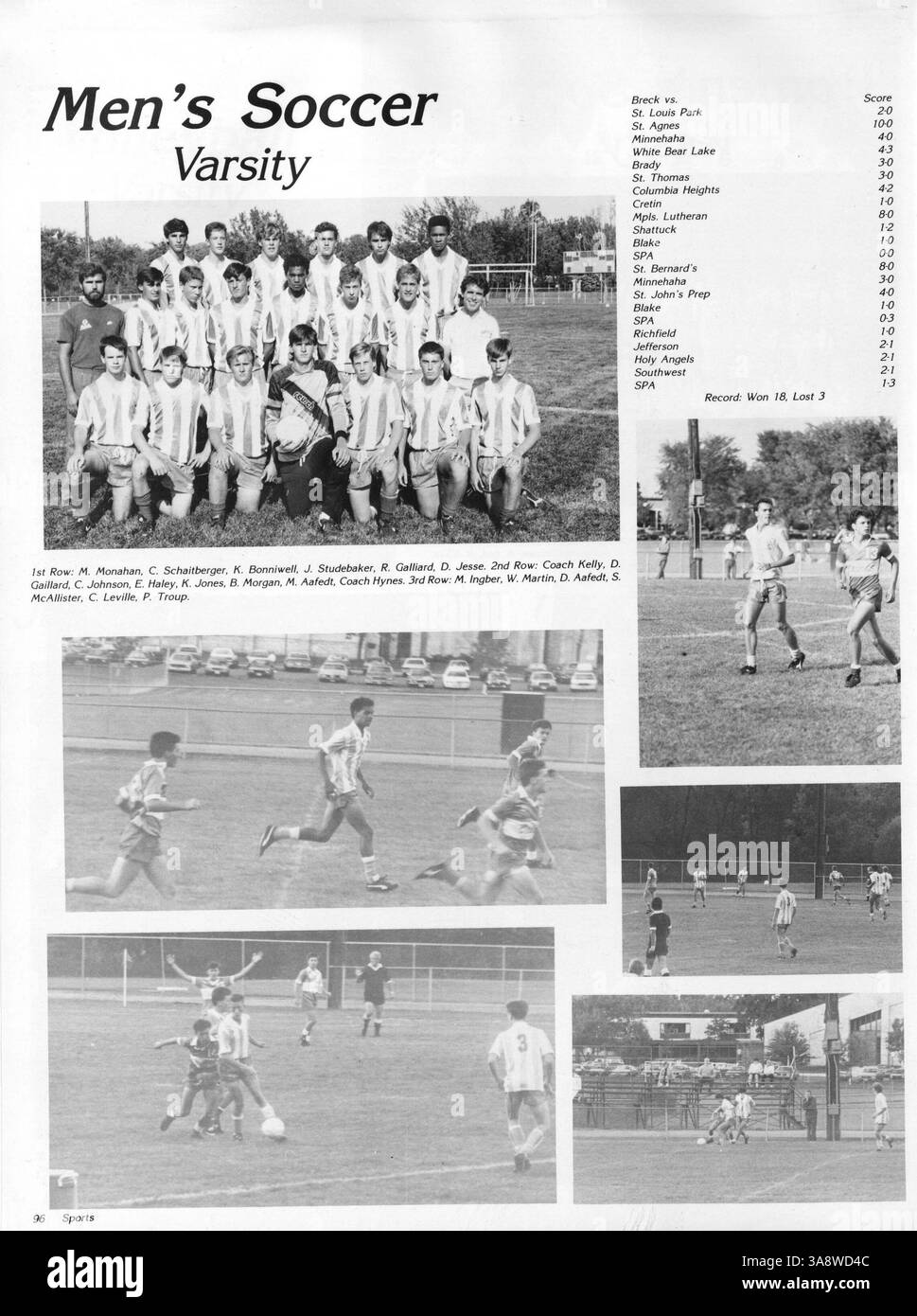 School memories 1988 Black and White Stock Photos & Images - Alamy