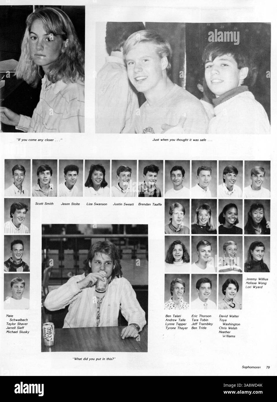 The 1987 1988 breck mustang yearbook captures the activities hi-res ...