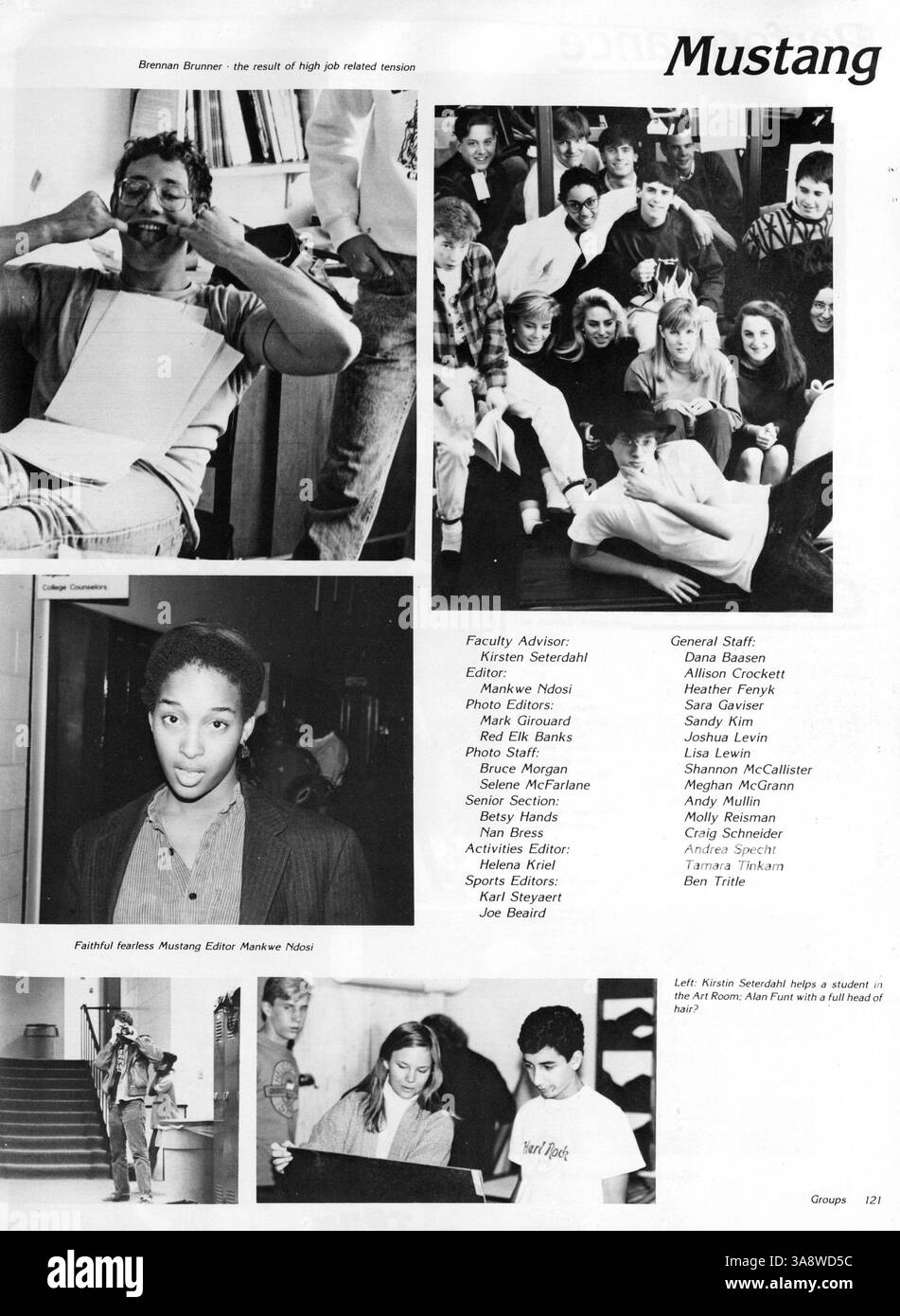 The 1988 Breck Mustang yearbook records key moments from Breck School’s ...