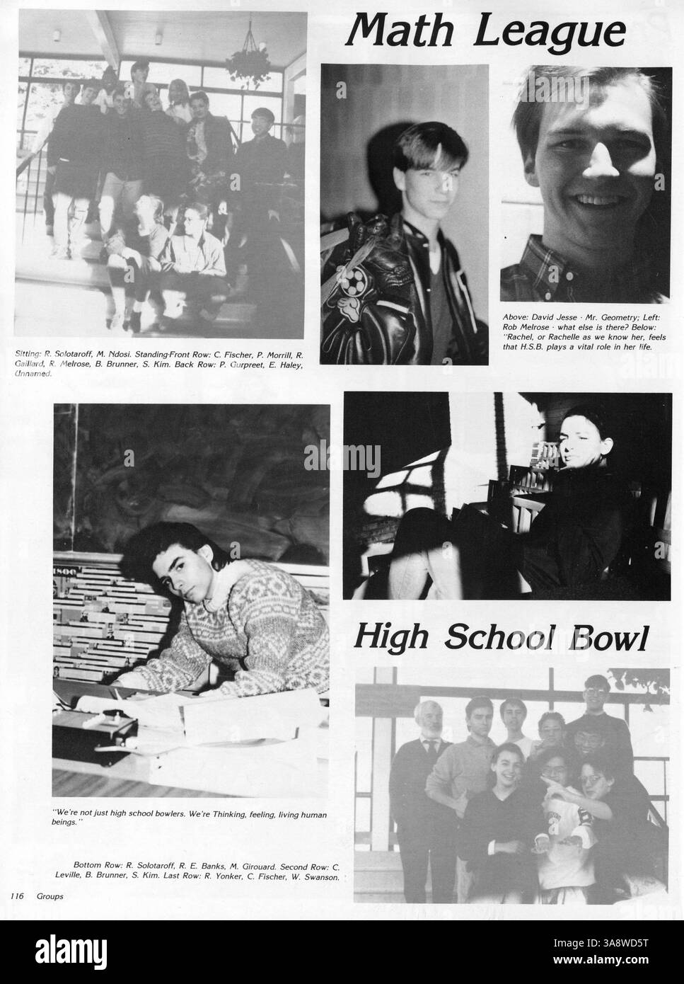 This Breck Mustang yearbook documents the 1987-1988 academic year, with ...
